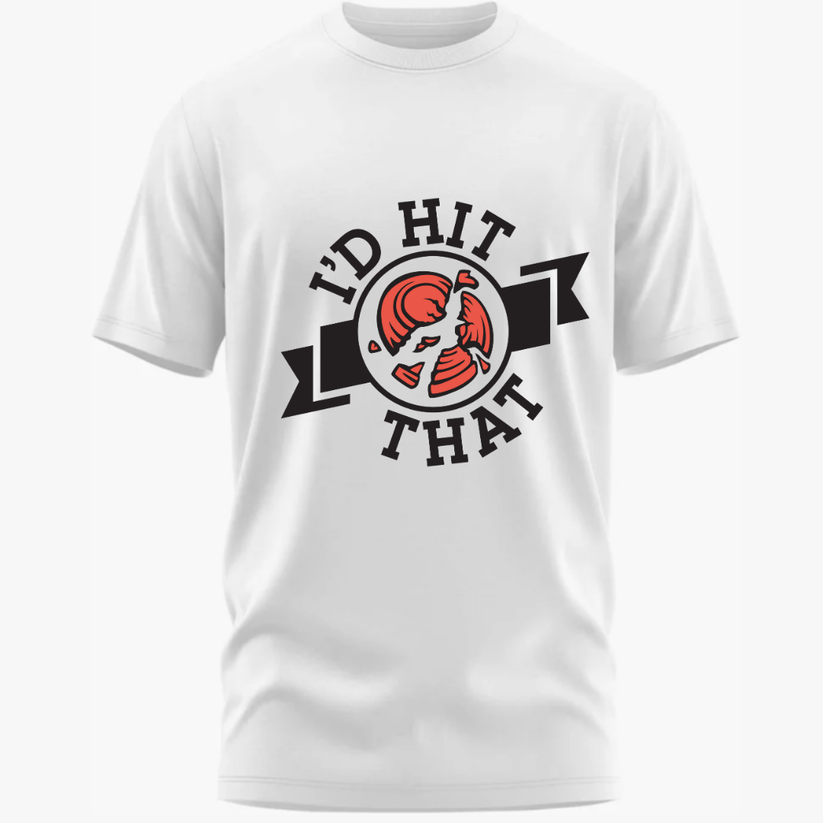 Shooting:I'd Hit That classic White T-Shirt – Credible Tees